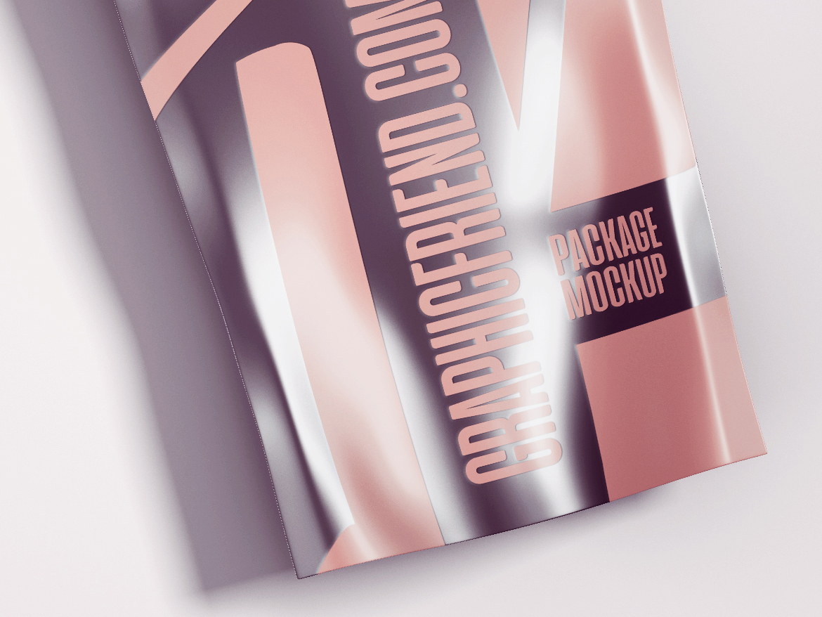 Bag & Wrapper Package Mockup • graphicfriend.com