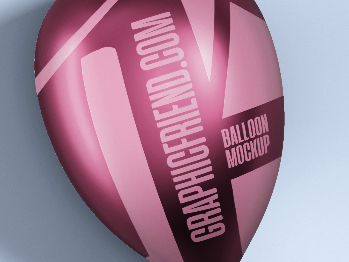 Balloon Mockup • graphicfriend.com