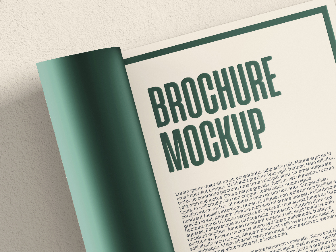 Brochure Mockup • graphicfriend.com