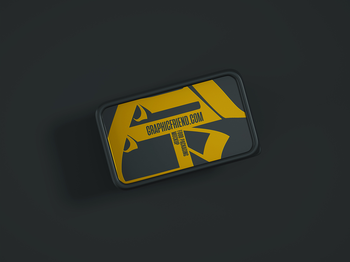 Food Container Mockup • graphicfriend.com