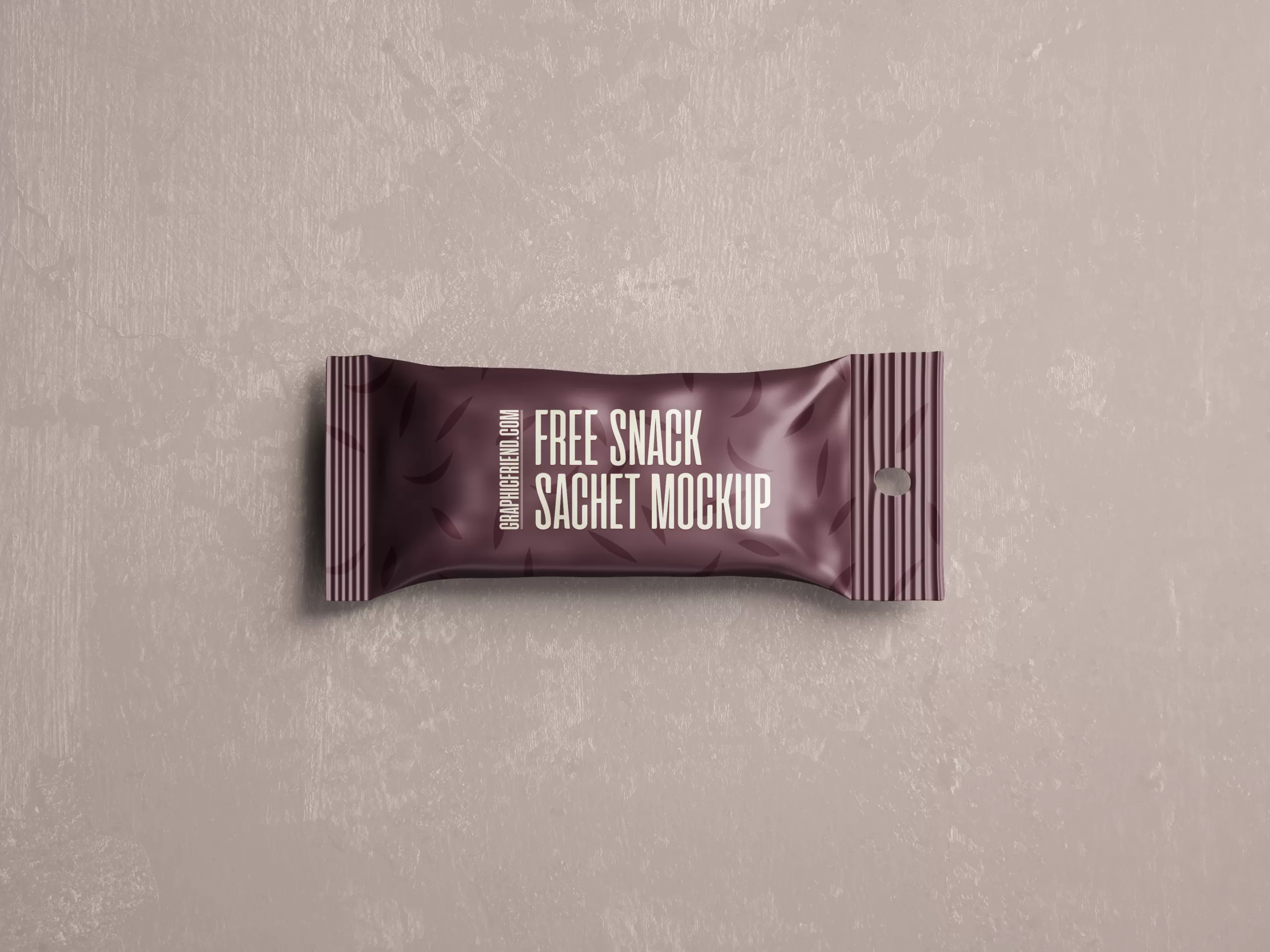 Free Snack Sachet Mockup • graphicfriend.com